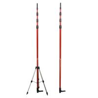 China Aluminum Tripod Survey Equipment Telescopic Rod For Measurement for sale