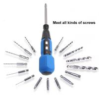 China Lithium Battery 3.6 V Electric Screwdriver , USB Rechargeable Mini Cordless Screwdriver for sale