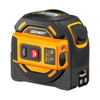 China 2 In 1 Laser Distance Meter Tape 16Ft USB Rechargeable With LCD Display for sale