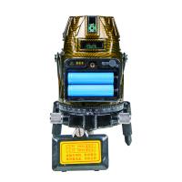 China Rechargeable 360 Degree Cross Line Laser Level 8 Line With Charger Adapter for sale