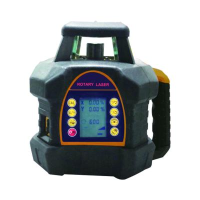 China IP66 Rating Drop High Accuracy LCD Screen Self Leveling Red Beam Rotary Laser Level for sale