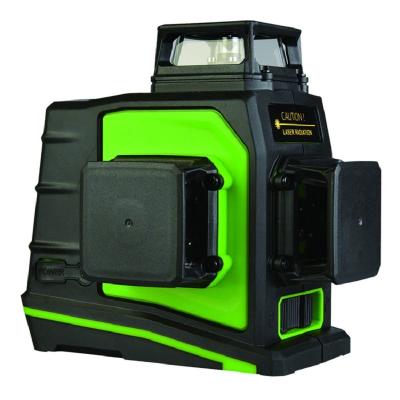 China High Precision 3D Laser Level Green Multi Line With Detector Lithium Battery for sale