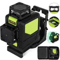 China High Accuracy Rotary 3D Laser Level Automatic Cross Line Li Ion Battery Power Source for sale