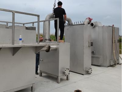 China The island refuse incinerator anchorage. Incineration quantity 2000KG 5000KG. for sale