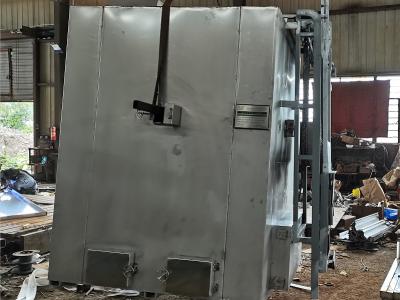 China The low temperature flash evaporite incinerator.chimney has no black smoke.  Reduction of garbage by 97%. for sale