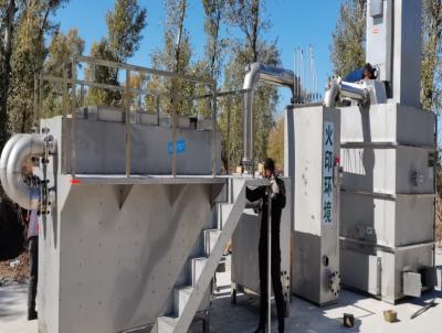 China Pontianak waste incinerator Environmental protection treatment.  Low carbon emissions. for sale
