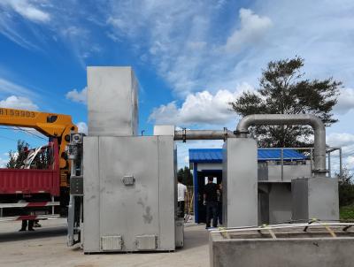 China Kuwait Waste incineration equipment Garbage carbonization process Rural garbage disposal for sale
