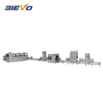 China 18.9 / 20L Barrel 5 Gallon Bottle Filling Machine 600BPH Customization for sale