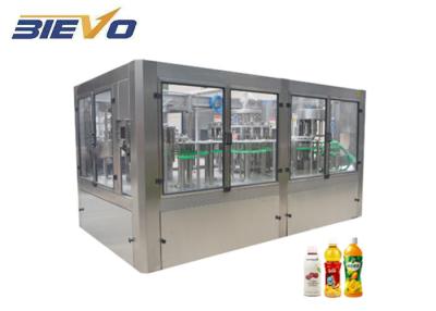 China Sus 304/316 3 In 1 PET Bottle 2000bph Juice Bottle Filling Machine for sale