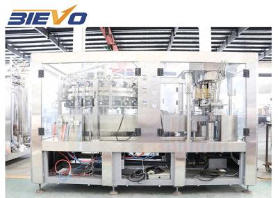 China ISO 9001 SUS 304 200ml Can Beverage Filling Machine 6000cph Tin Packing Machine for sale