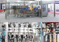 China ISO 9001 SUS 304 200ml Can Beverage Filling Machine 6000cph Tin Packing Machine for sale