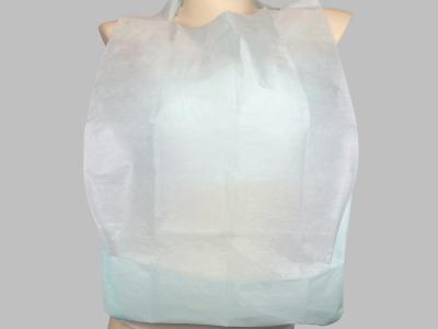 China Large Size Anti Stain Disposable Bibs For Seniors Adult Clothing Protectors for sale