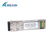 China OEM CH21 1560.61nm SFP+ Transceiver Module DDM Duplex LC 10G DWDM 40KM for sale