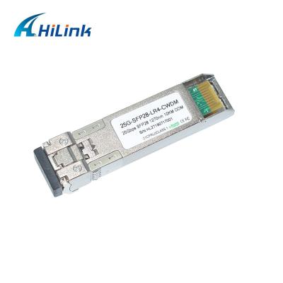 China 25G CWDM 10KM SFP28 Transceiver Module DDM DOM Fiber Optic Transceiver for sale