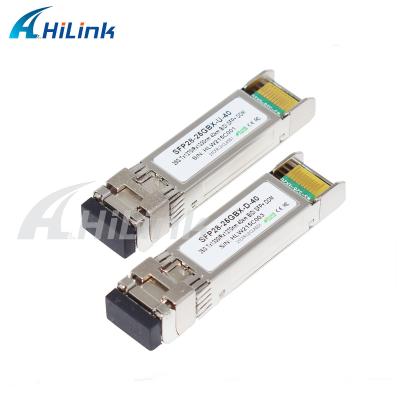 China WDM 25G SFP28 Transceiver 1270nm 1330nm 40KM BIDI SMF Transceiver for sale