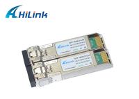 China Hilink LC Connector Fiber Optic Transceiver 10G SFP+ BIDI WDM 60KM 1270nm 1330nm for sale