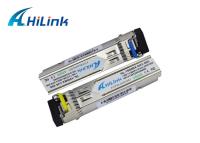 China RoHS compliant SC/LC Simplex DDM WDM Transceiver Modules BIDI 1.25G SFP 20KM for sale