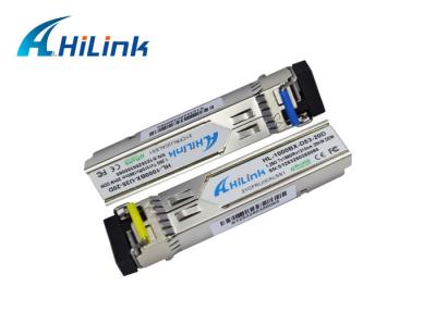 China RoHS compliant SC/LC Simplex DDM WDM Transceiver Modules BIDI 1.25G SFP 20KM for sale