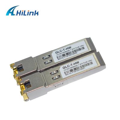 China Industrial Grade Copper 100BASE-T SFP 155M/S RJ45 For Fast Ethernet for sale
