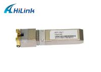 China 10G BASE-T RJ45 to 30~80 Meters CAT6 Copper SFP+ Transceivers for sale