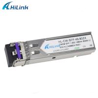 China Commercial Grade 1.25G CWDM 1270~1610nm 80KM ZR Dual LC CWDM SFP Modules DDM for sale