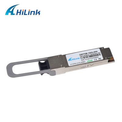 China 100G QSFP28 4 Channel ZR4 80KM LC Connector Optical Transceiver Compatible With Most Brands for sale