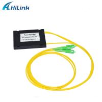 China 1X2 ABS Package Type Optical PLC Splitter Single Mode SC/APC Connectors for sale
