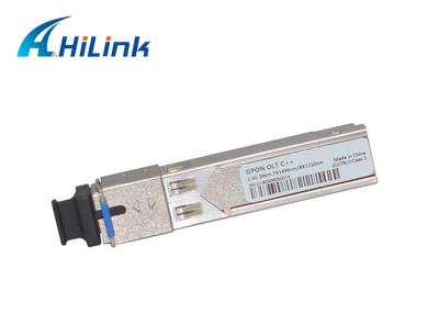 China GPON OLT C++ 20km SFP BI Transceiver Module TX 1490nm 2.488Gbps RX 1.244Gbps for sale
