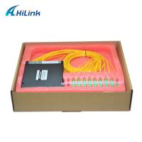 China Fiber Optical CWDM Mutiplexer Module ABS Box 1X16CH 1611nm for sale