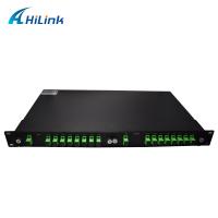 China 1U Cassette CWDM Mux Demux With 2 Slot Half Sized Pluggable LGX LC APC Connectors for sale