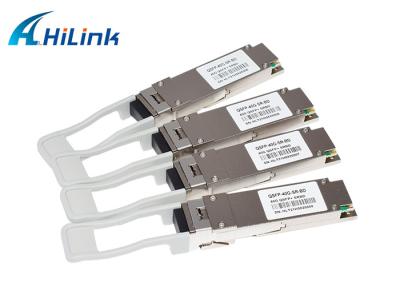China WDM Bidirection 100m Transceiver 40G QSFP SR4 BIDI LC Connector 850nm for sale