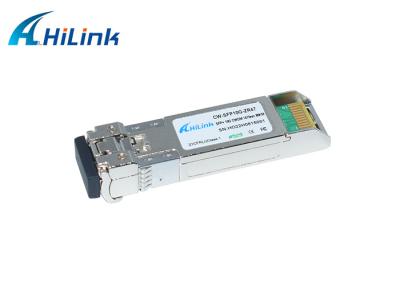 China 10GBASE CWDM SFP Optical Module 80KM CWSFP10G 1470nm LC UPC Connector DOM for sale
