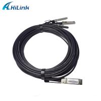 China 4 SFP+ Direct Attached Cable QSFP+ 40G Passive Hybrid 5M DAC for sale
