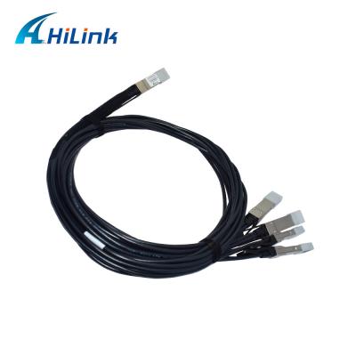 China 400G Breakout DAC Direct Attach Cable QSFP-DD To 4*QSFP28 100G 0.5M To 3M for sale