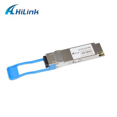 China 100G LR4 Dual LC Optical Transceiver QSFP28 4 Channels LAN WDM SMF 20KM for sale