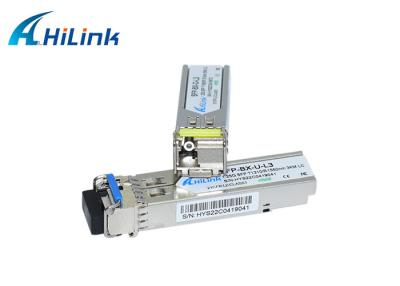 China Bidi 1000base SFP Transceiver Module SMF LC DDM 1310nm/1550nm 3km 1.25G for sale
