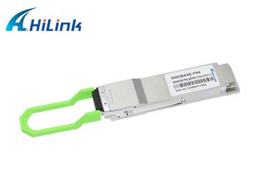 China 4 Channel Single Module Fiber Duplex LC Connector 200G QSFP56 FR4 1310NM 2KM for sale