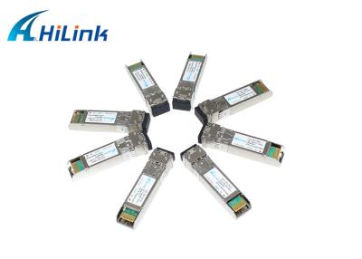China Duplex LC Connector Optical Module 10G Base SFP+ DWDM 80KM 100GHZ CH17-CH61 for sale