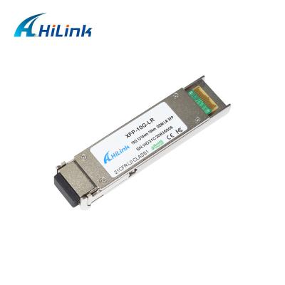 China 10G 1310nm 10KM XFP Optical Module RoHS Compliant Dual LC 10GB XFP for sale