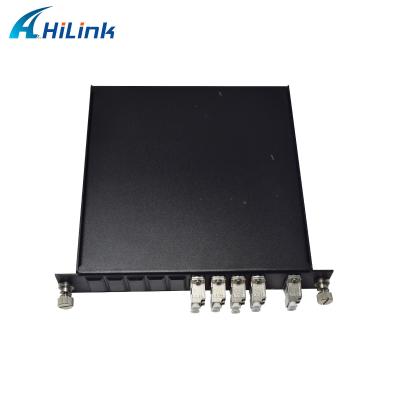 China Hilink LGX Box Fast Ethernet 4CH CWDM Module 1470nm Single Fiber 4CH CWDM Mux/Demux for sale