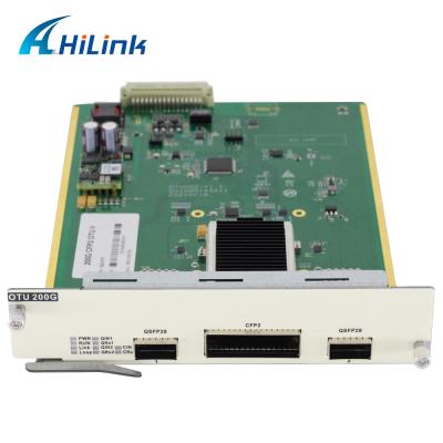 China 200G OTN/DWDM Muxponder With 2x100G QSFP Convergence To 200G CFP2 for sale