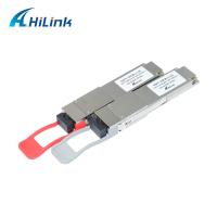 China 100GBASE-BX20 QSFP28 Fiber Optic Transceivers 1280nm-TX/1310nm-RX 20km DOM Simplex LC for sale