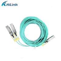 China 200G QSFP56 To QSFP56 2*100G Active Optical Cable PAM4 AOC Infiniband Support for sale