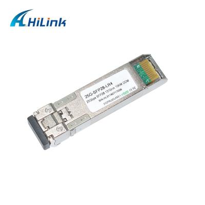 China HL-SFP28-LR 25G 1310nm 10KM SFP Optical Module SMF Duplex LC DOM for sale