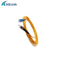China Hilink Fiber Optic Patch Cord SC APC To ST APC SM Simplex OS2 9/125 3.0MM LSZH for sale