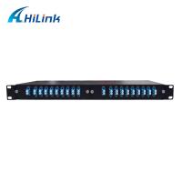 China 18CH CWDM Module 1270-1610nm 1U LGX 2 Half Sized Slot In 1 Cassette for sale