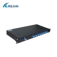 China 1U Rack Mount 8CH DWDM Mux Demux Dual Fiber ITU Grid With LC UPC for sale
