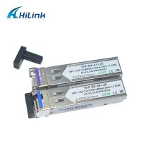 China BIDI SFP Transceiver Modules 1.25G 1310/1490nm 20KM SC/LC Simplex DDM WDM for sale