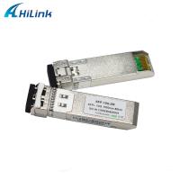 China Hot Pluggable 10G SFP+ Transceiver SMF 80KM ZR 1550nm SFP Ethernet Module for sale