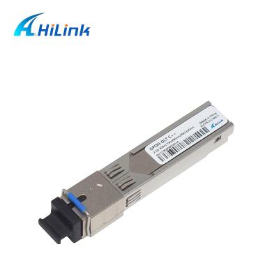 China GPON OLT C++ SFP Module 2.5G 20km TX 1490nm 2.488Gbps RX 1310nm 1.244Gbps SFP BIDI SC/UPC for sale
